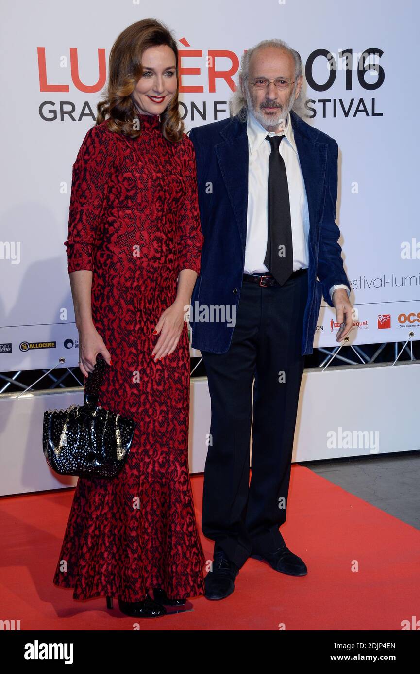Elsa Zylberstein and Jerry Schatzberg at the opening ceremony of the ...