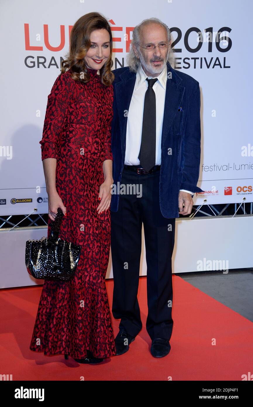 Elsa Zylberstein and Jerry Schatzberg at the opening ceremony of the ...