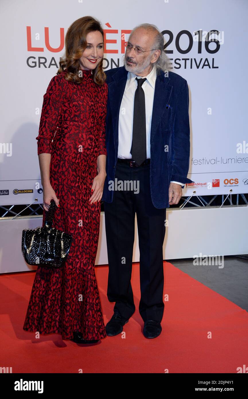 Elsa Zylberstein and Jerry Schatzberg at the opening ceremony of the ...