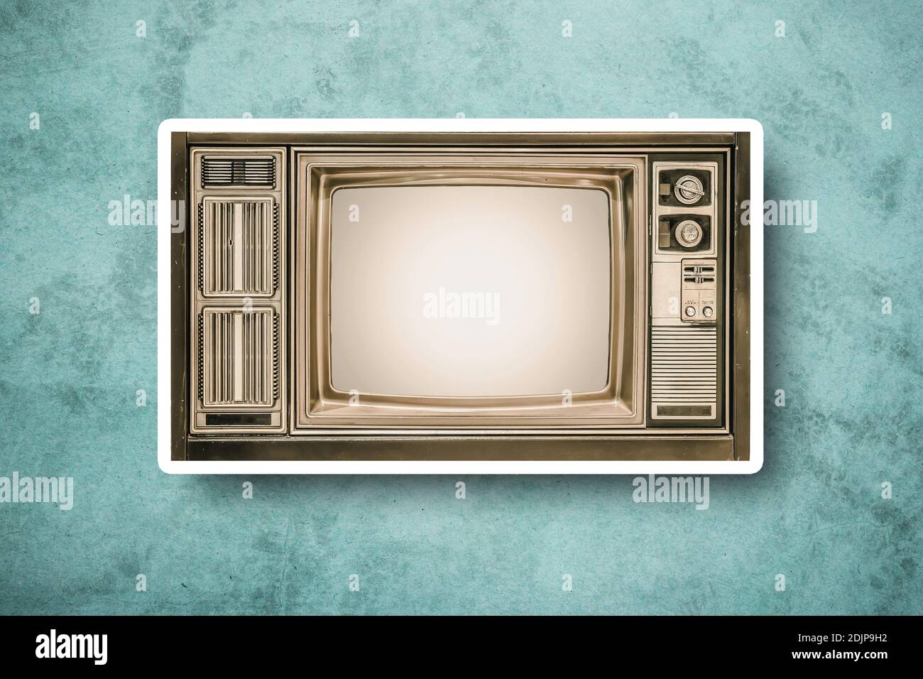 Retro tv set hi-res stock photography and images - Alamy