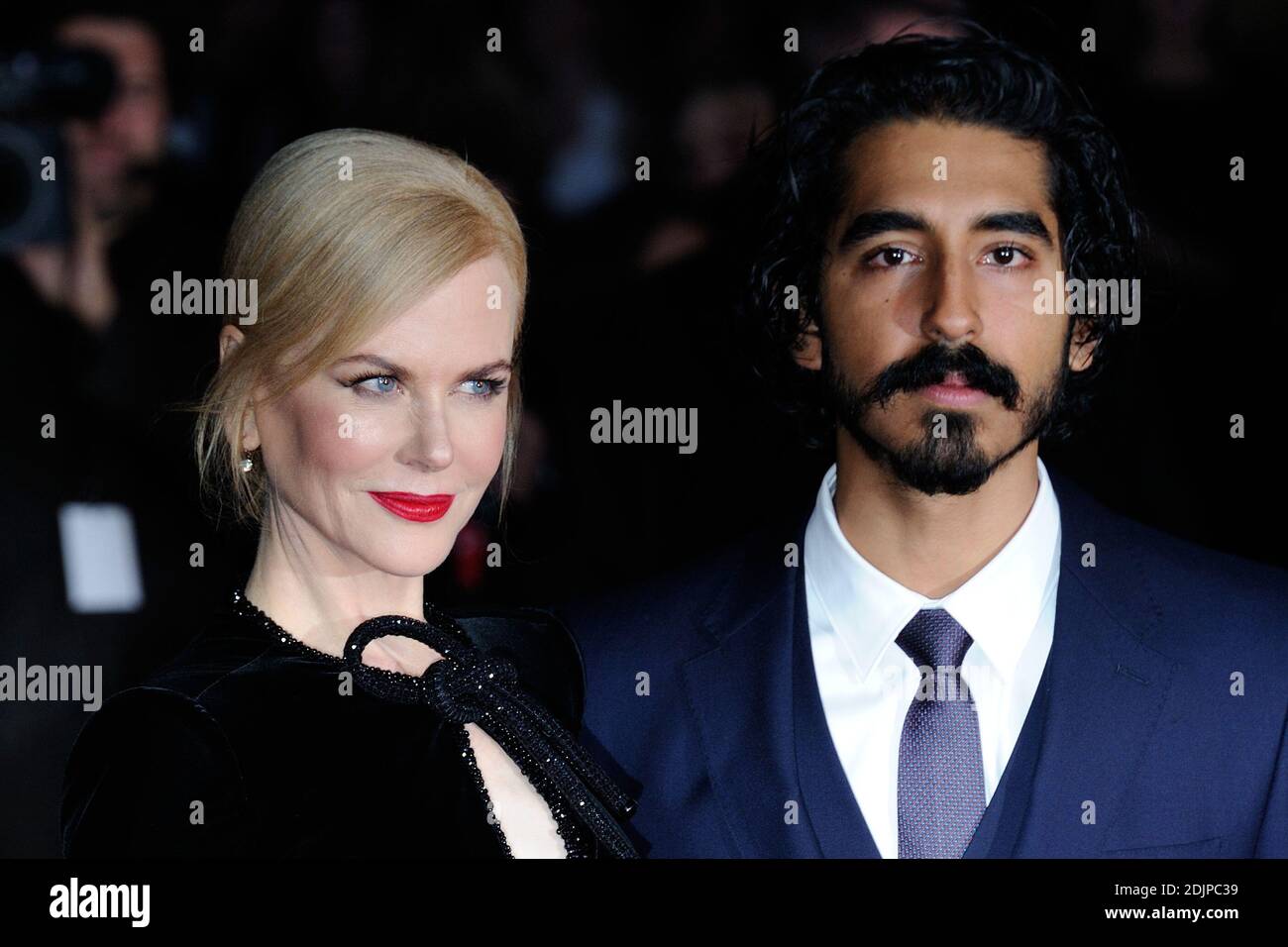 Nicole Kidman and Dev Patel attending the Premiere of Lion as part of the BFI London Film ...