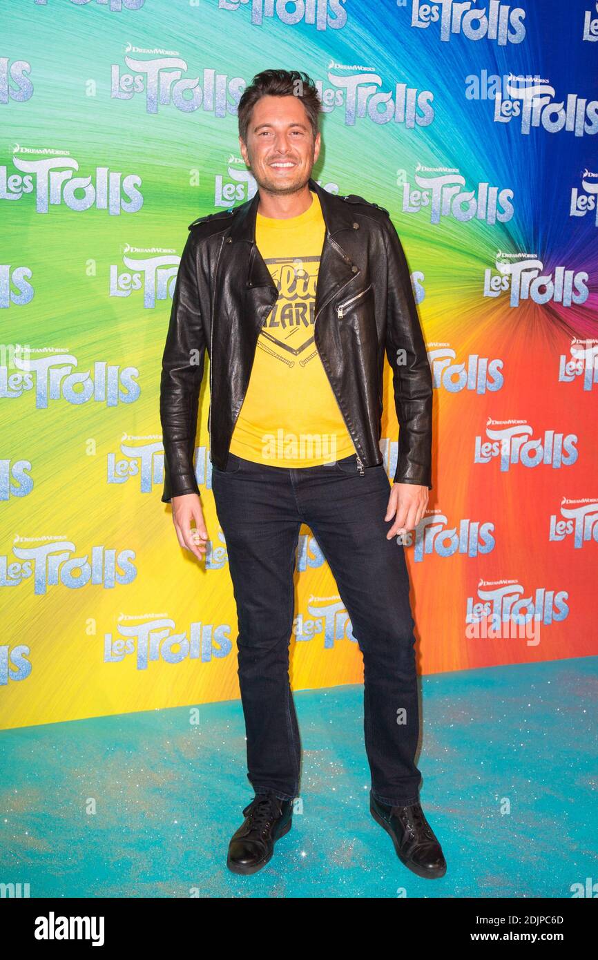 Vincent Cerruti a l'avant-premiere du film Les Trolls au Grand Rex a ...
