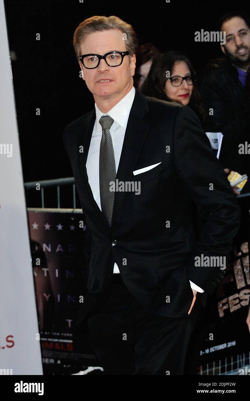 Colin Firth attending the Premiere of Nocturnal Animals as part of the ...