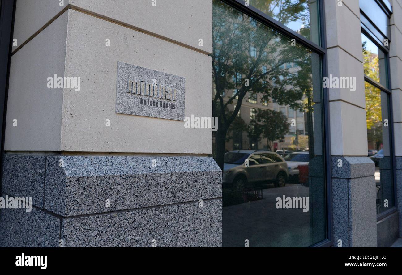 Outside view of the Jos? Andr?s‘ Minibar restaurant who was awarded two ...