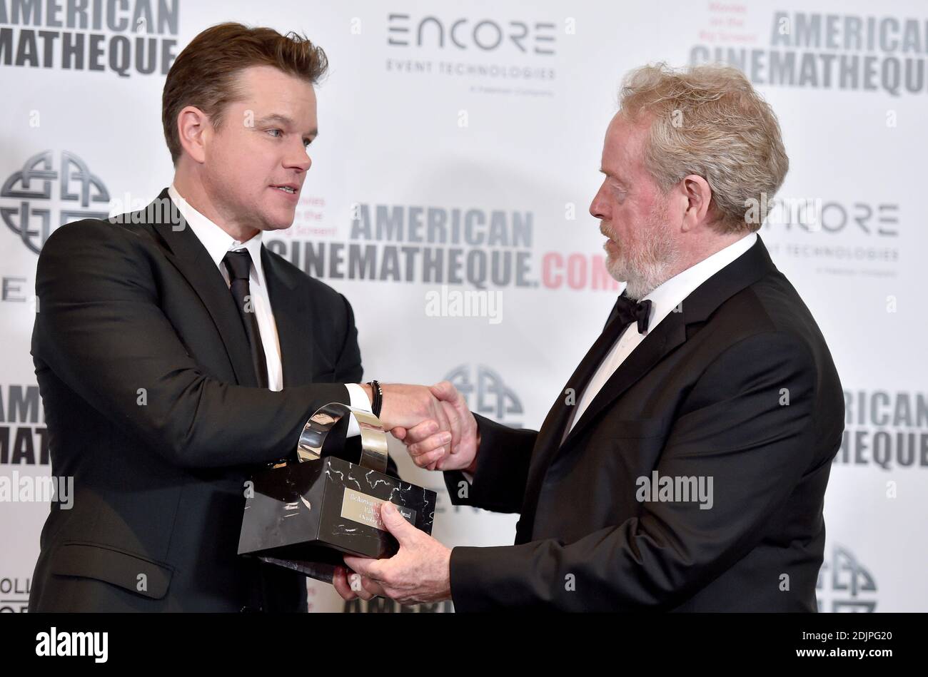 Ridley Scott and Matt Damon attend the 30th Annual American ...