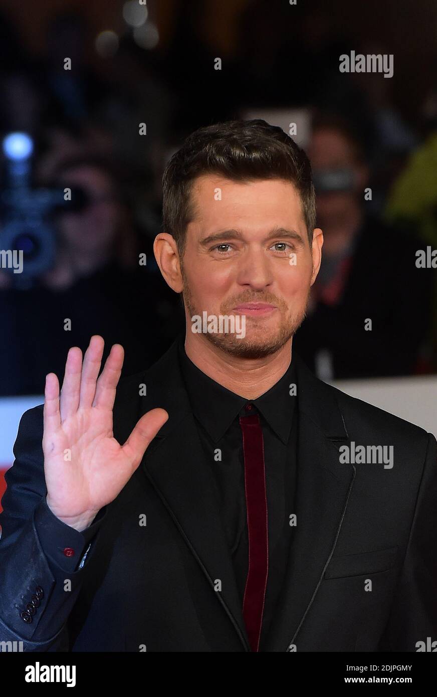 Singer Michael Buble attends the premiere of the film 'Michael Buble ...