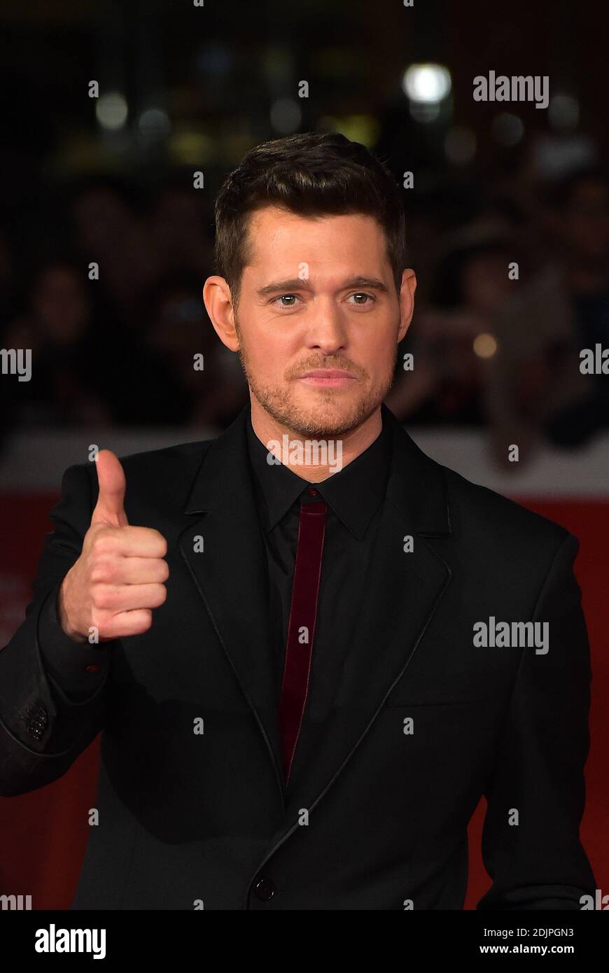 Singer Michael Buble attends the premiere of the film 'Michael Buble ...