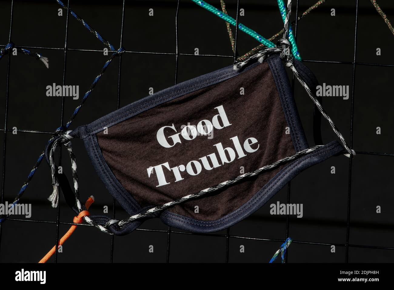 Good trouble mask hi-res stock photography and images - Alamy