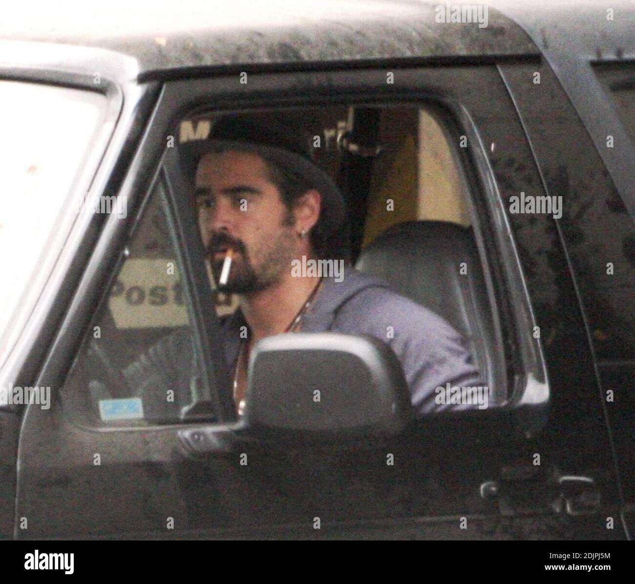 Exclusive!! Colin Farrell withdraws some of his fortune at an ATM in ...