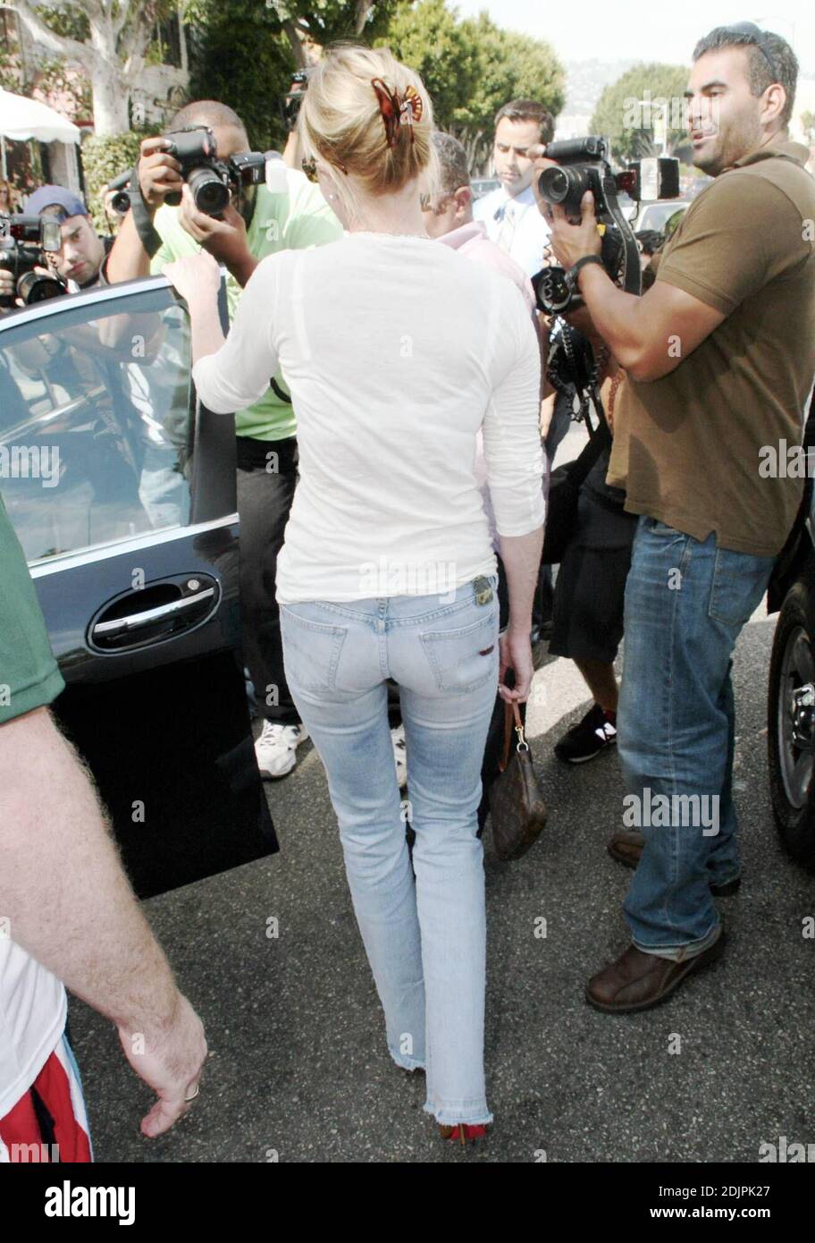 Melanie Griffith lunches at the Ivy in Los Angeles, Ca. with a female ...