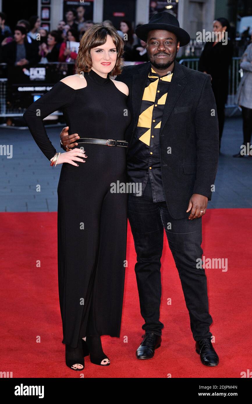 Anna Ceesay and Babo Ceesay attending the Premiere of Free Fire and the ...