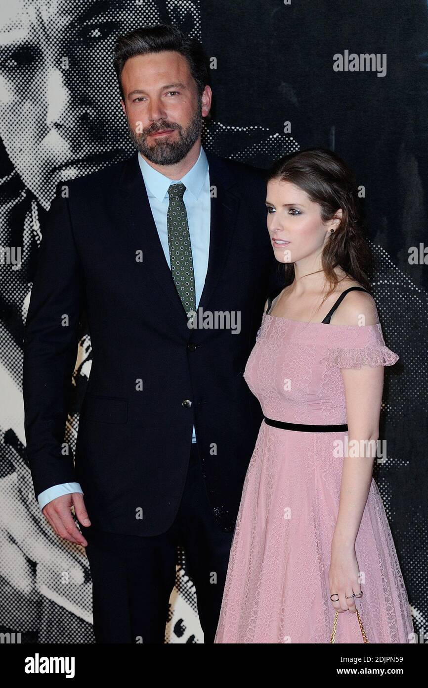Ben Affleck and Anna Kendrick attending The Accountant Premiere at ...