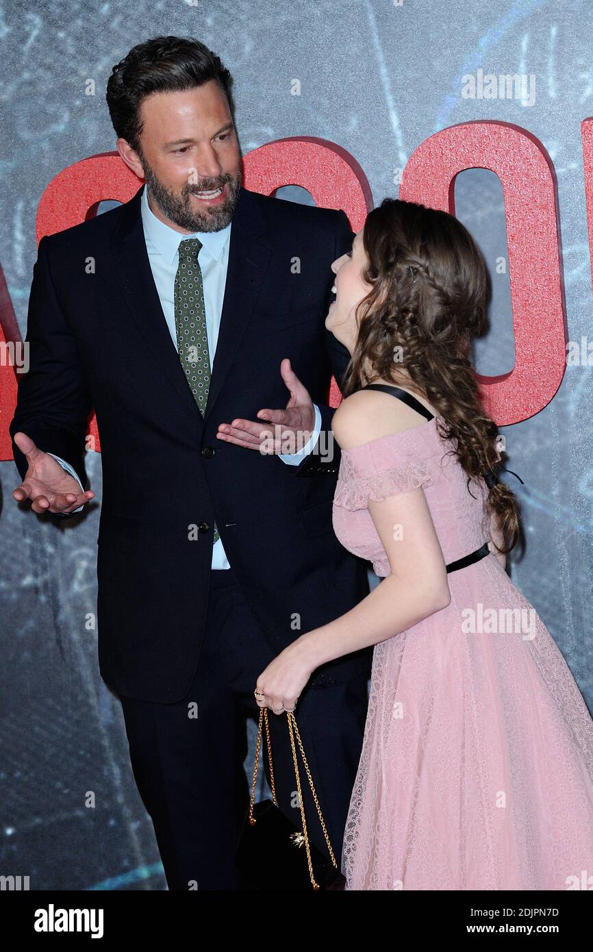 Ben Affleck and Anna Kendrick attending The Accountant Premiere at ...