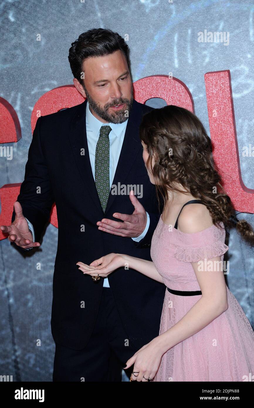 Ben Affleck and Anna Kendrick attending The Accountant Premiere at ...