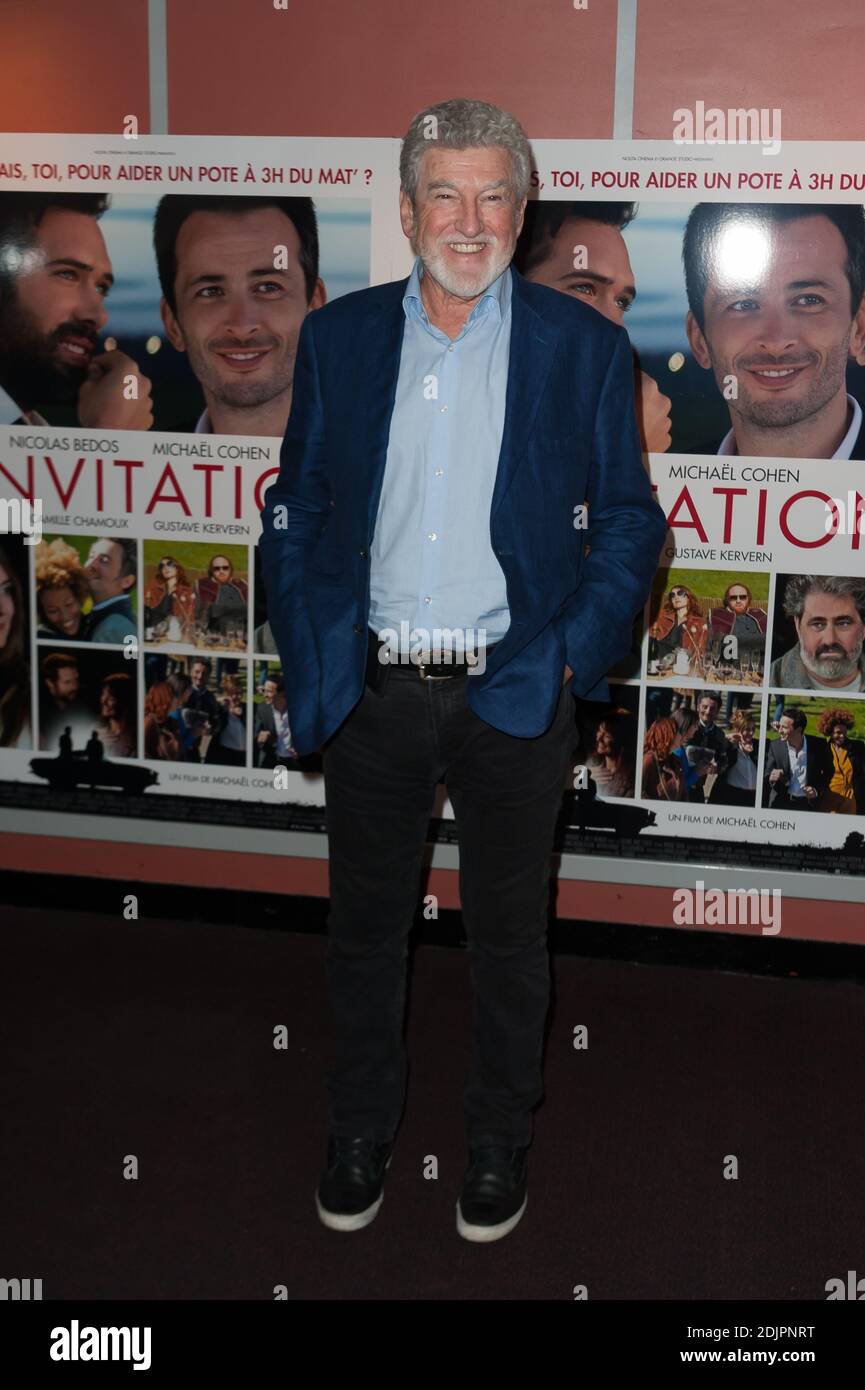 Patrick Prejean attending the premiere of L'invitation held at UGC ...