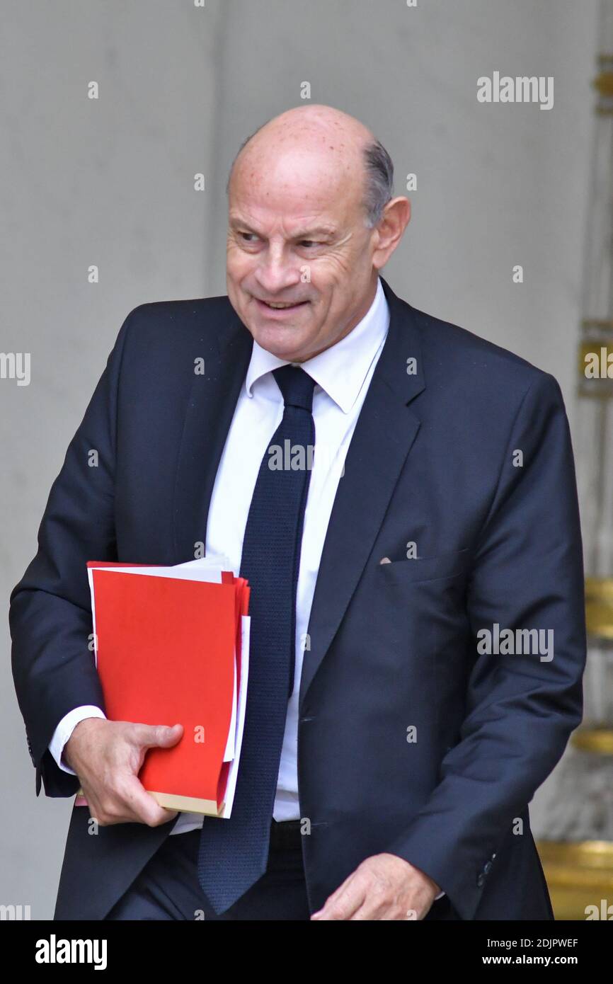 Secretary of State for Relations with Parliament Jean-Marie Le Guen ...