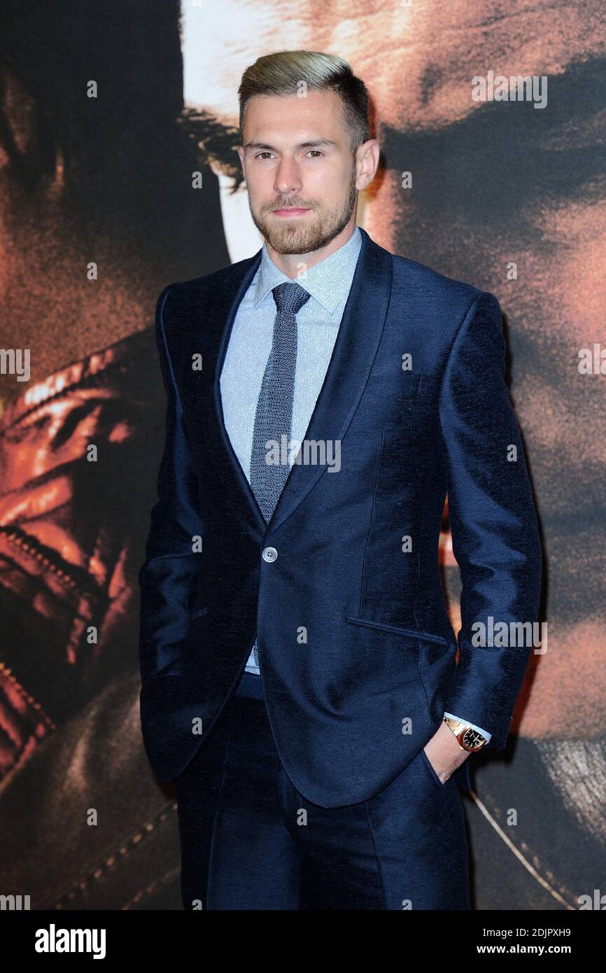 Aaron Ramsey attending the Jack Reacher Never Go Back European Premiere ...