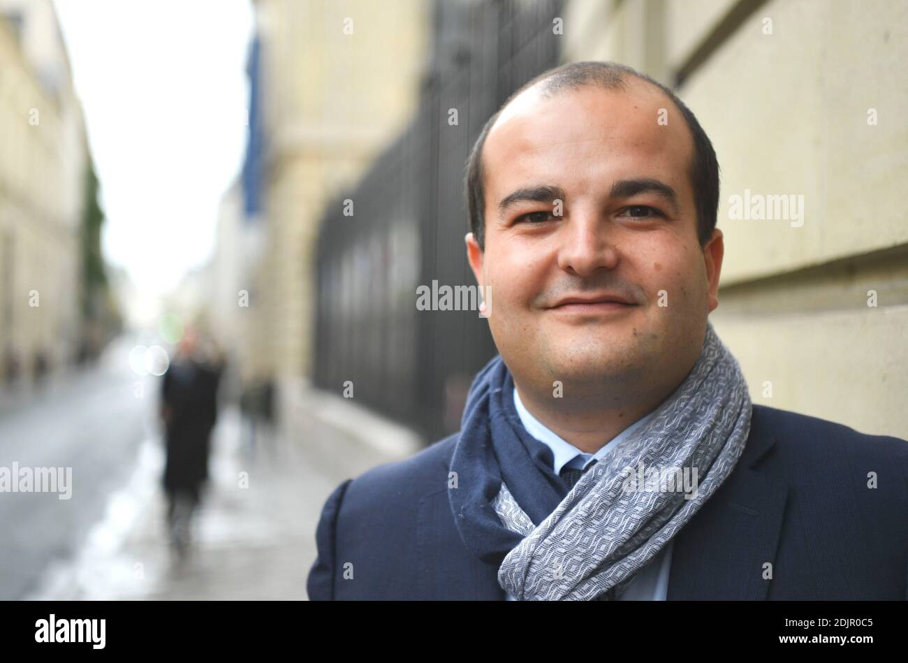 David Rachline, the campaign director of French far-right party Front ...