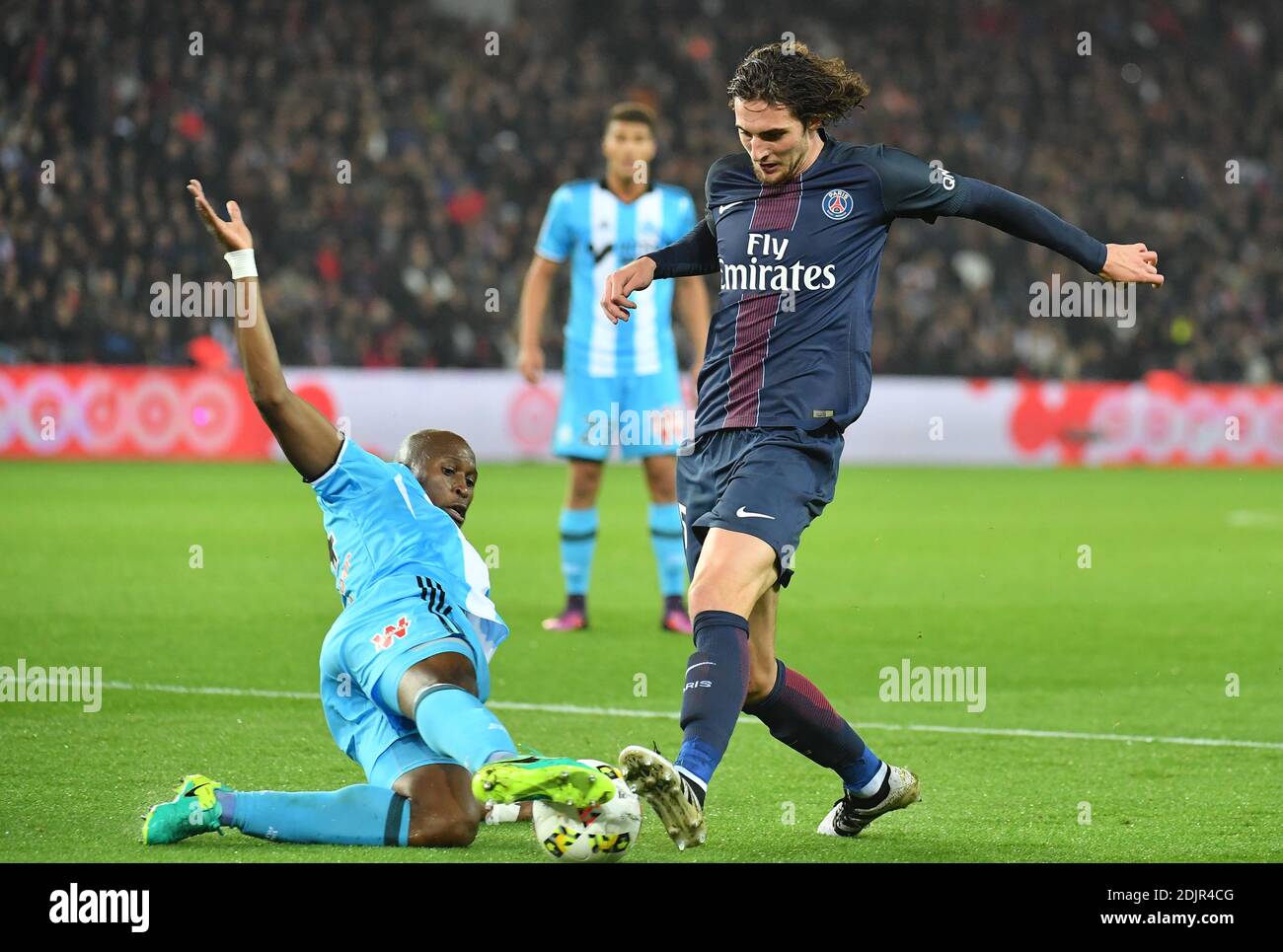 PSG's Adrien Rabiot during the French First League soccer match PSG vs ...