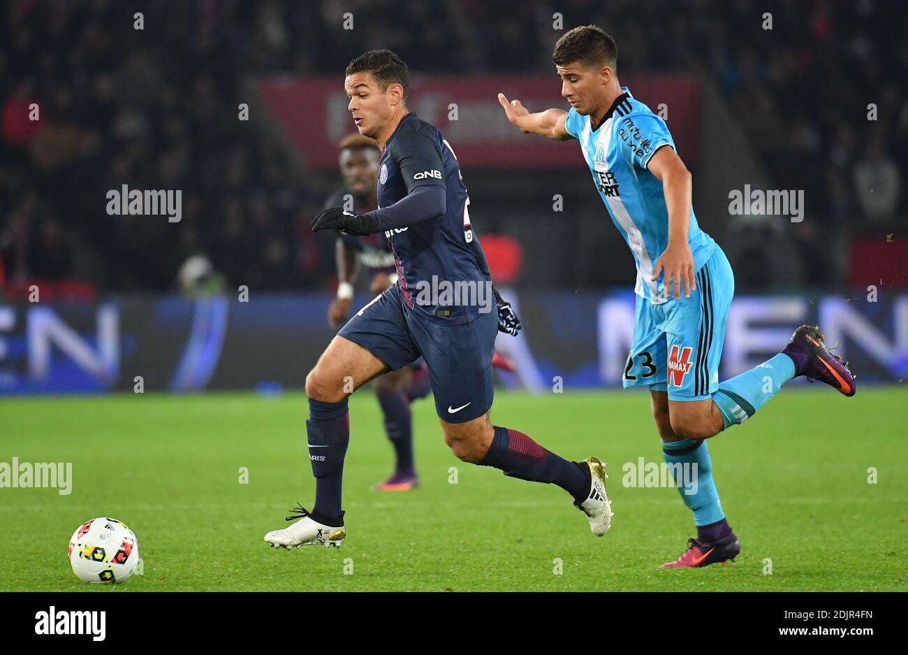 PSG's Ben Arfa during the French First League soccer match PSG vs OM ...