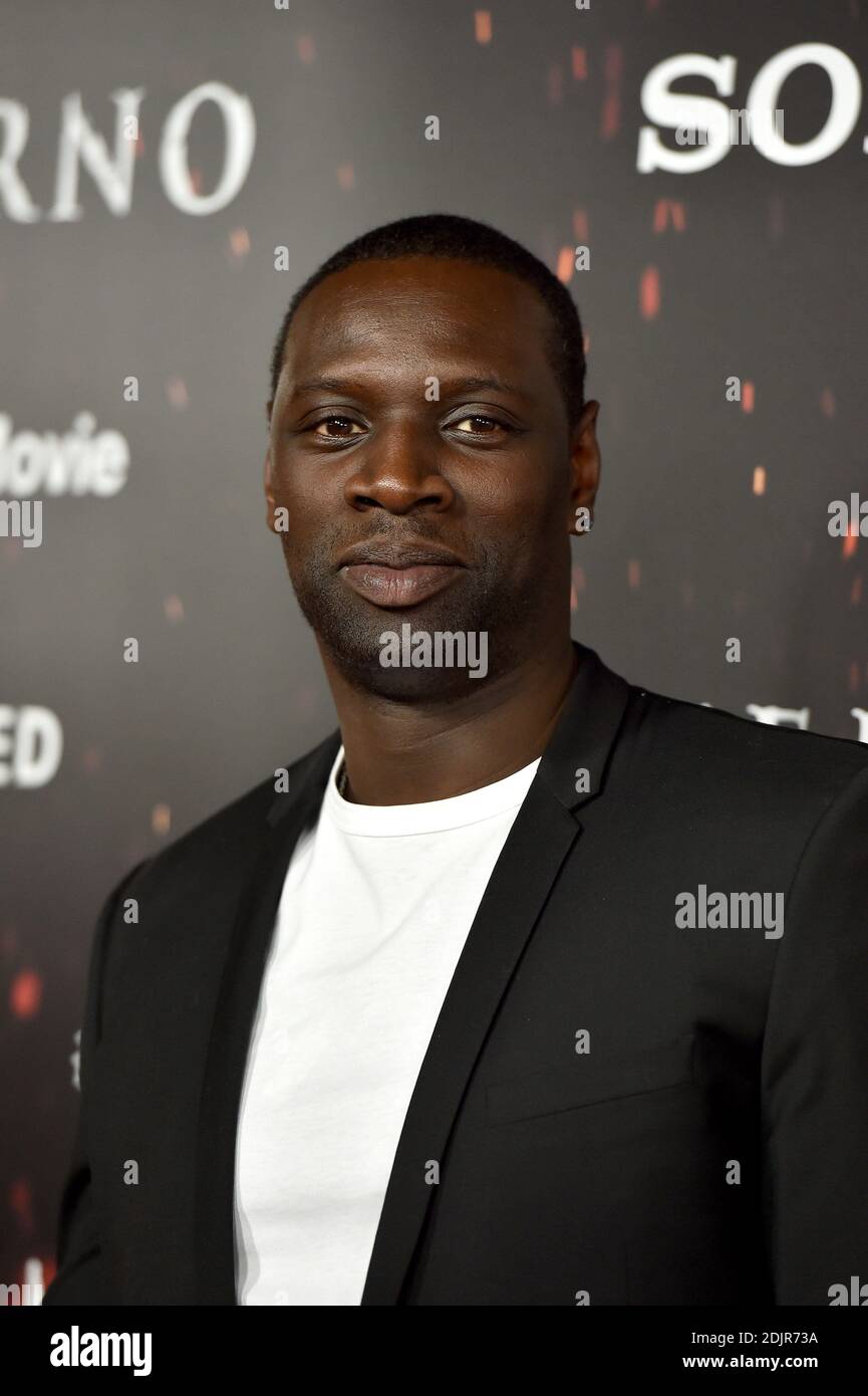 Omar Sy attends the premiere of Columbia Pictures "Inferno" at the ...
