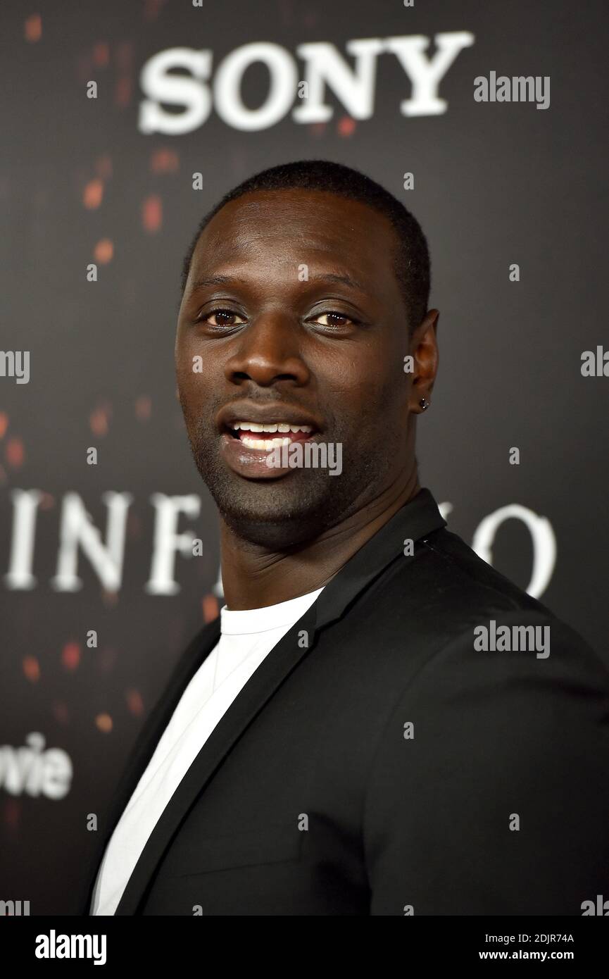 Omar Sy attends the premiere of Columbia Pictures "Inferno" at the ...