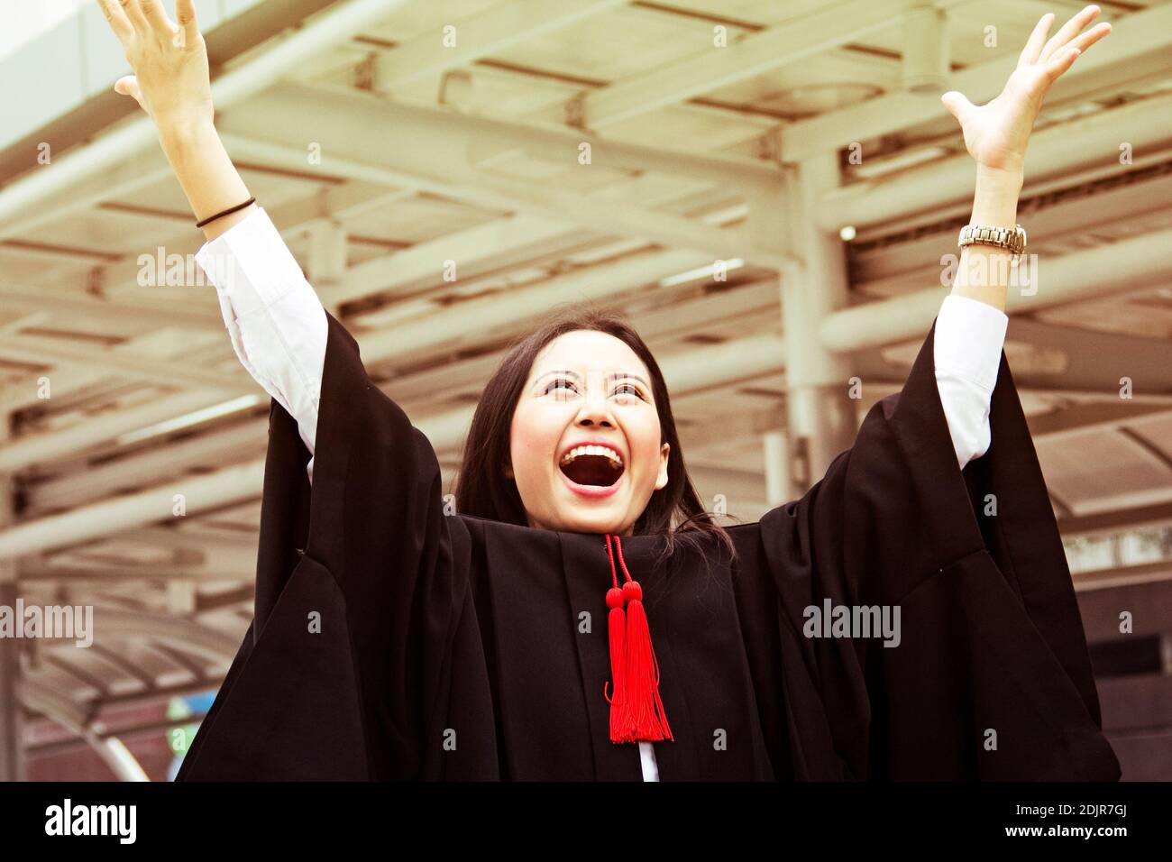 Beautiful young indian university arms hi-res stock photography and ...