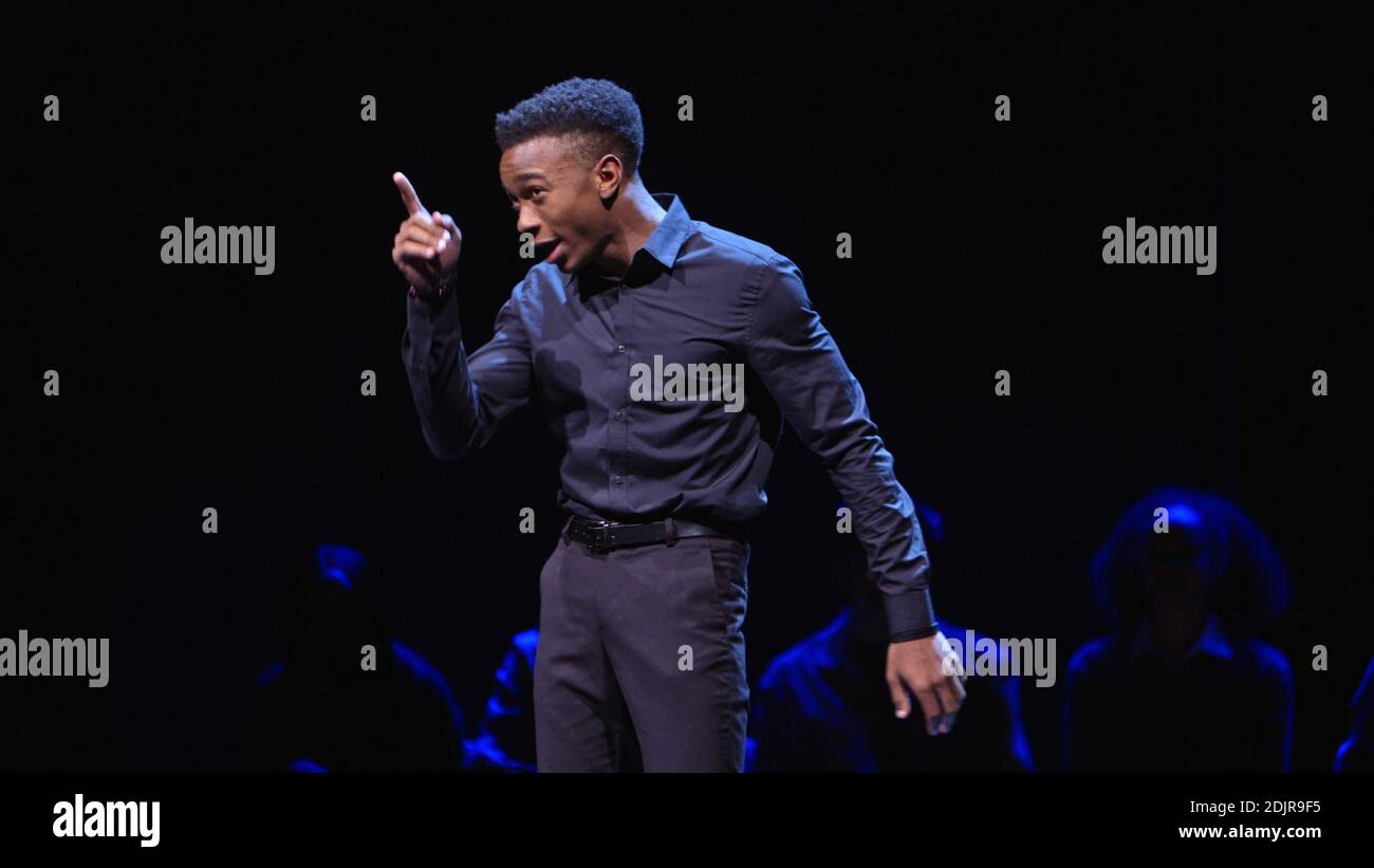 GIVING VOICE, Aaron Guy performing in the August Wilson Monologue ...