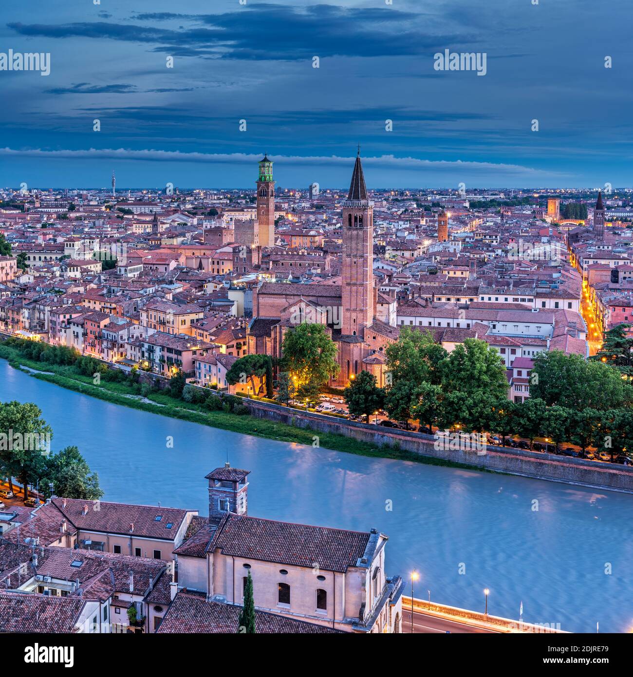 Verona italy scenery adige river hi-res stock photography and images ...