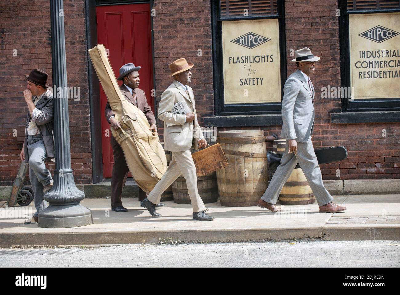 MA RAINEY'S BLACK BOTTOM, beginning 2nd from left: Michael Potts, Glynn ...