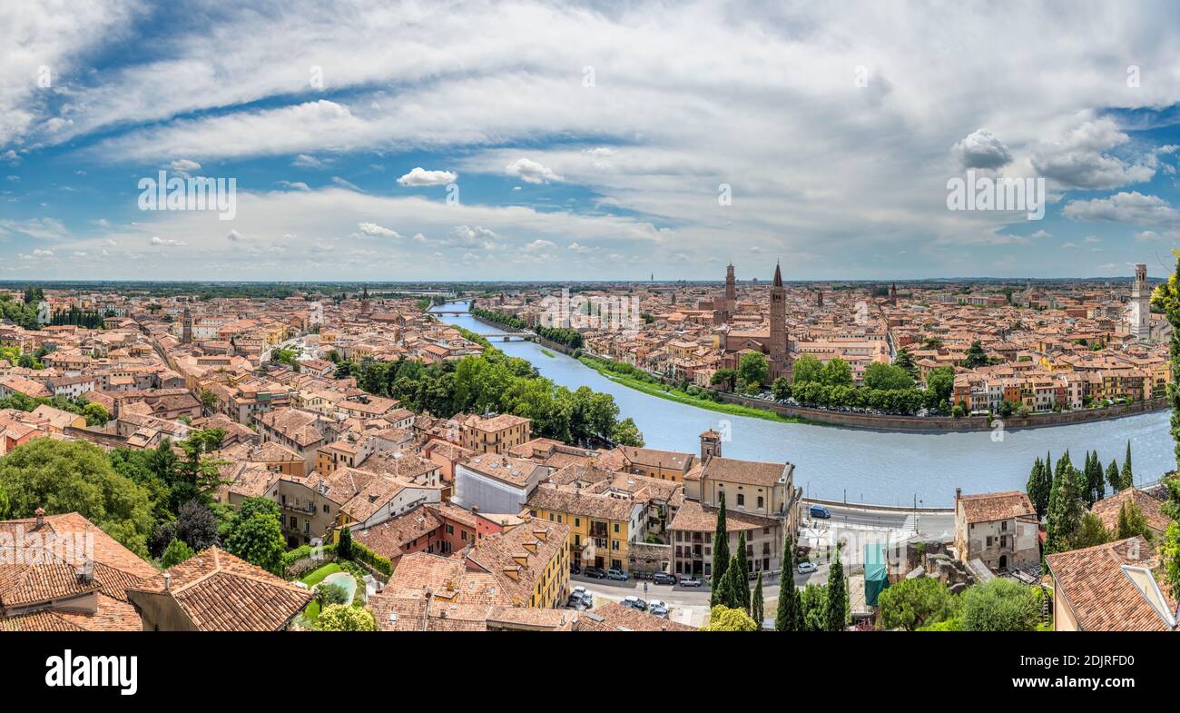 Verona italy scenery adige river hi-res stock photography and images ...