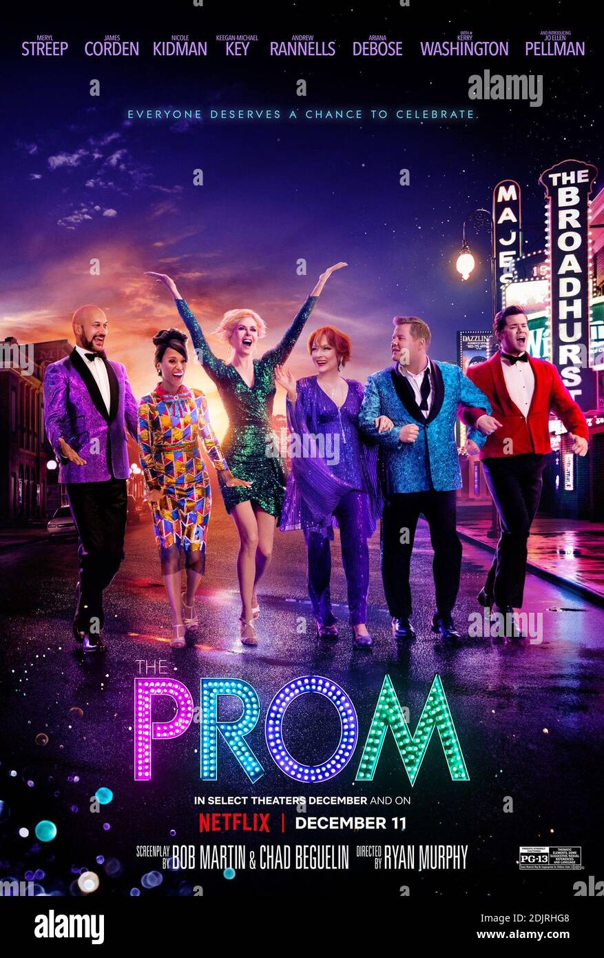 THE PROM, US poster, from left: Keegan-Michael Key, Kerry Washington ...