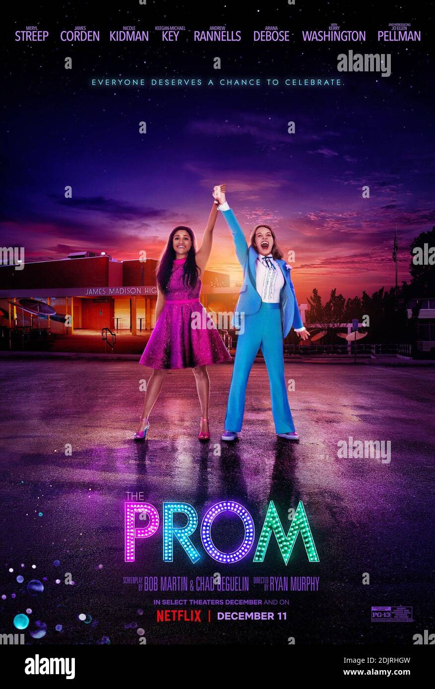 THE PROM, US poster, from left: Ariana DeBose, Jo Ellen Pellman, 2020 ...