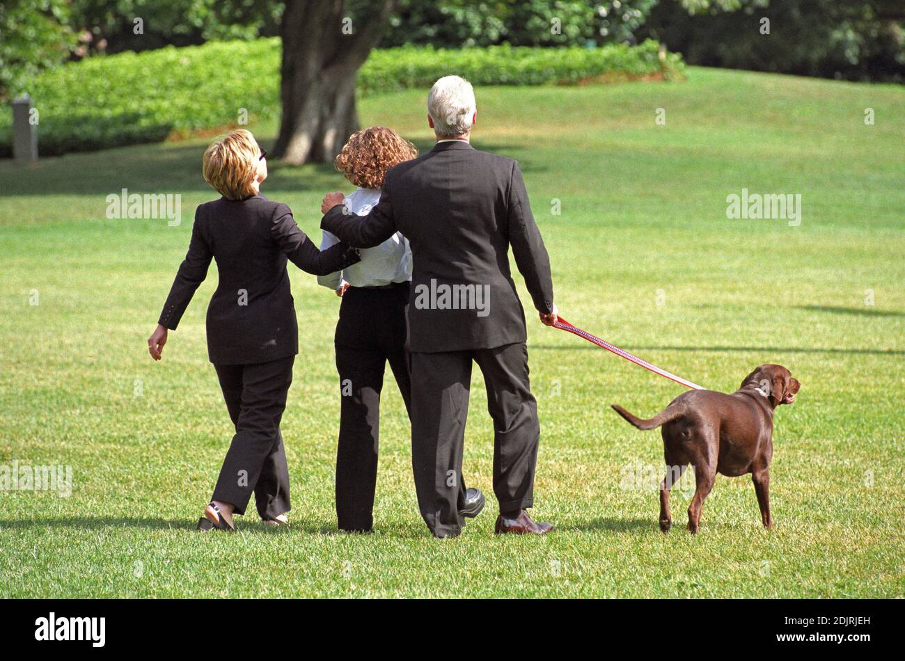 Bill Clinton Dog Monica