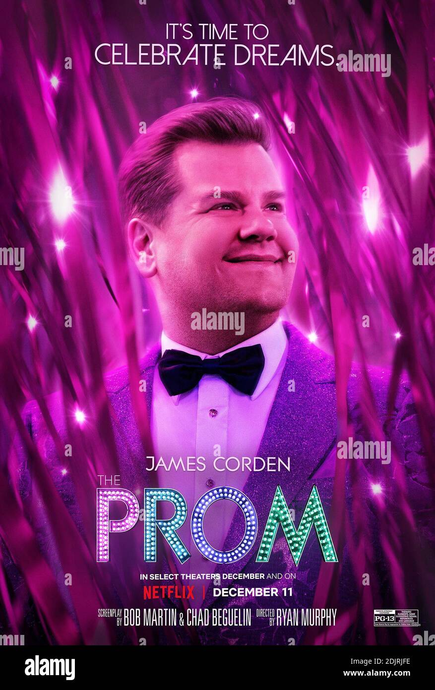 THE PROM, US character poster, James Corden, 2020. © Netflix / Courtesy ...