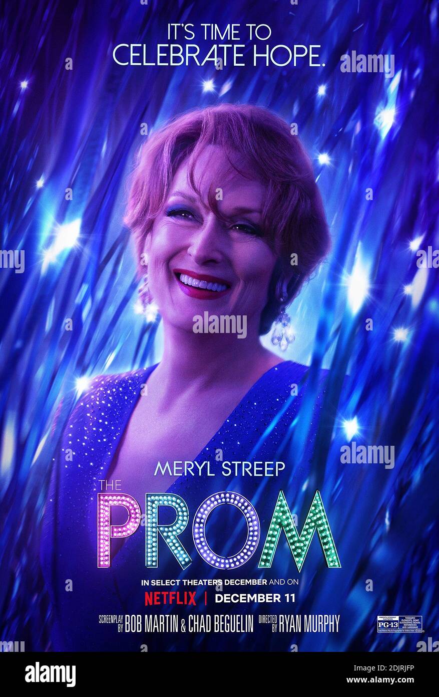 THE PROM, US character poster, Meryl Streep, 2020. © Netflix / Courtesy ...