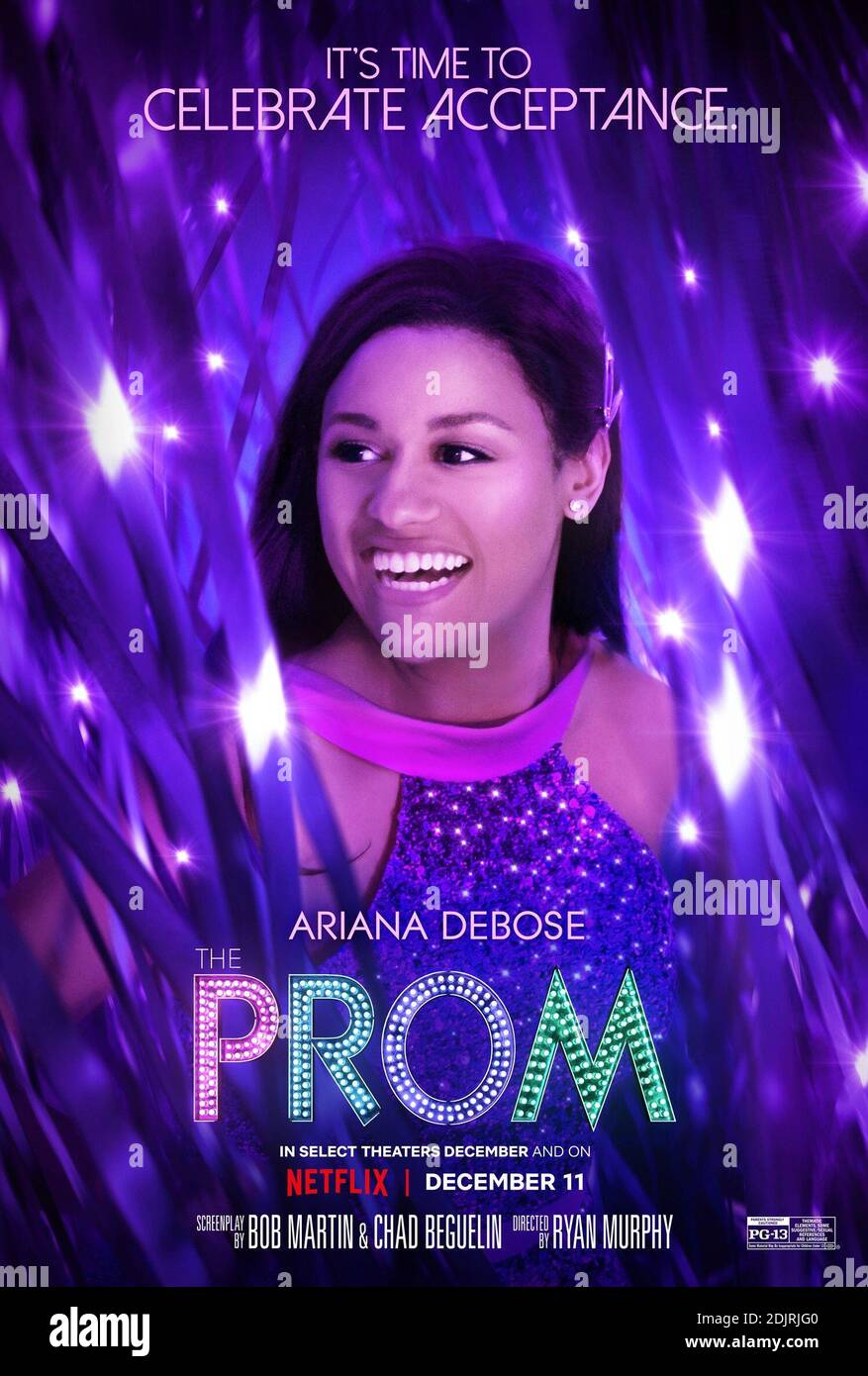 THE PROM, US character poster, Ariana DeBose, 2020. © Netflix ...