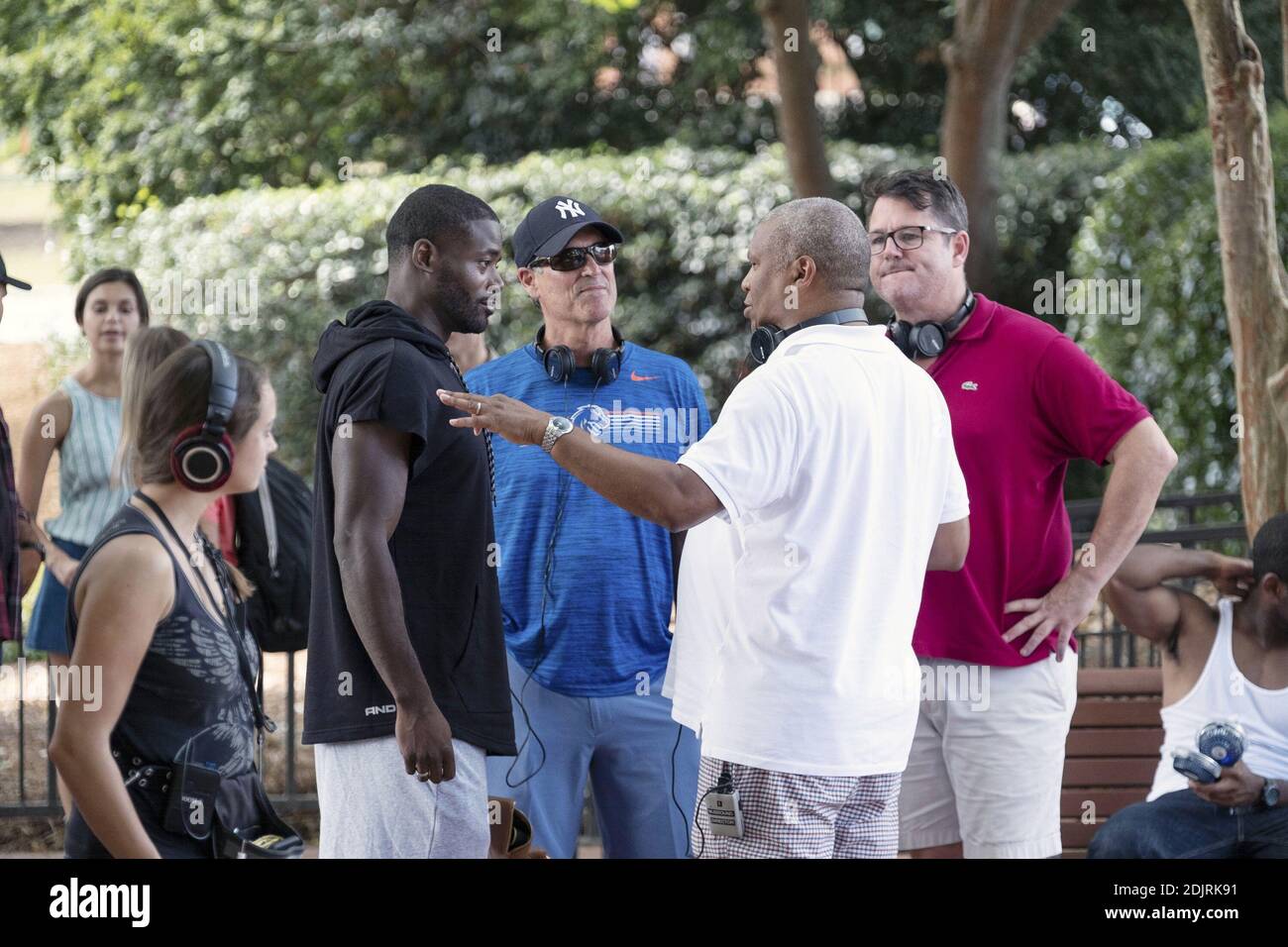 SAFETY, center 4 from left: Ray Ray McElrathbey (who is portrayed in ...