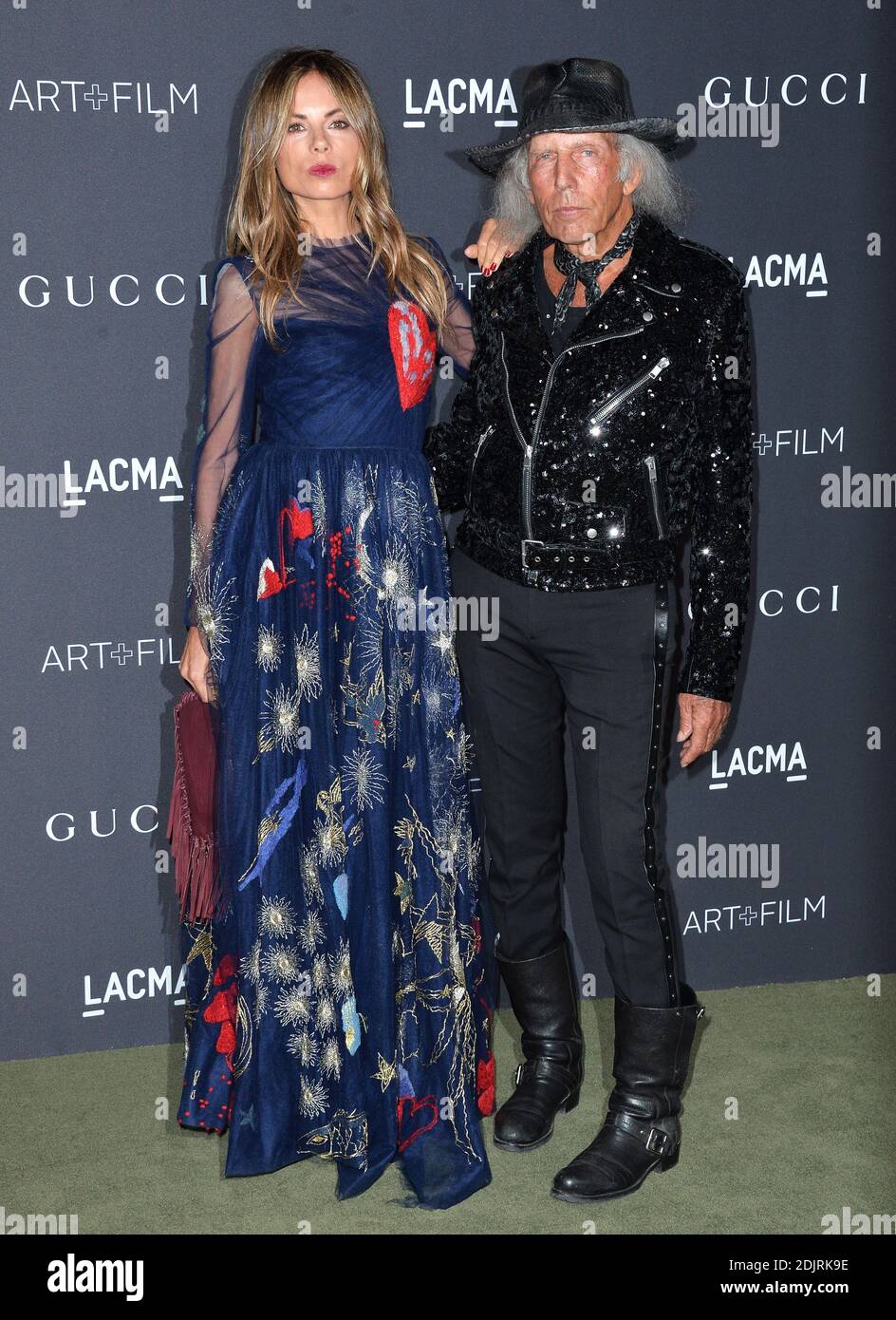 Erica Pelosini and James Goldstein attend the 2016 LACMA Art + Film ...
