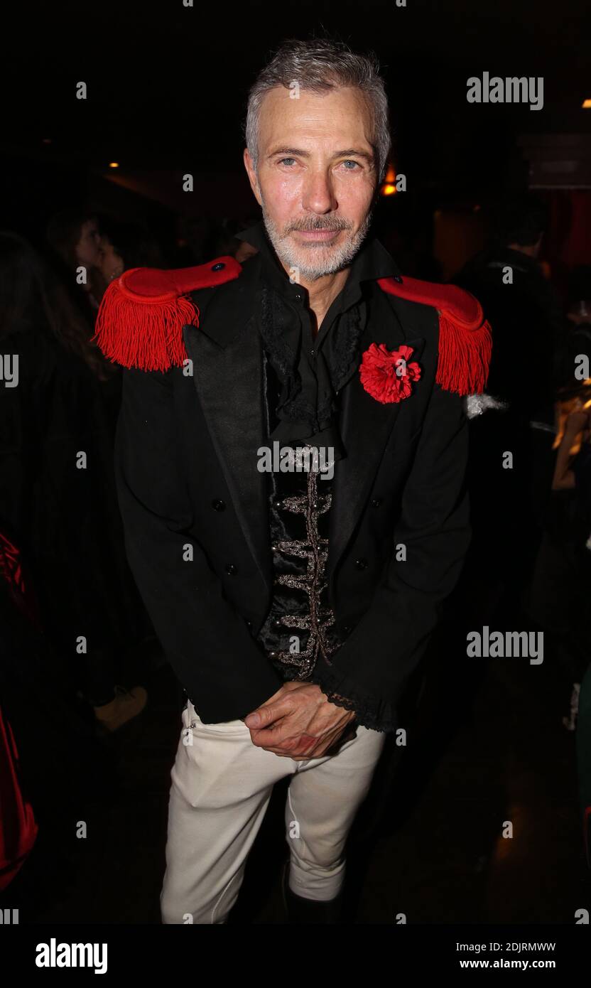 Dan Marie Rouyer lors du 'Bal des Vampires' au Pavillon Champs-Elysee a ...