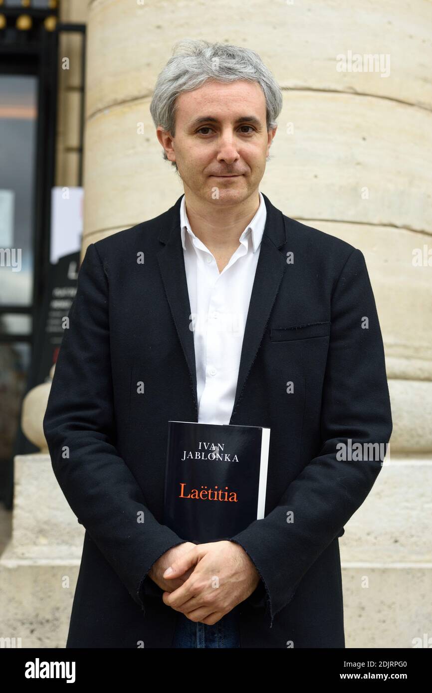 Ivan Jablonka awarded with the Medicis Prize for ‘Laetitia’ at the La ...