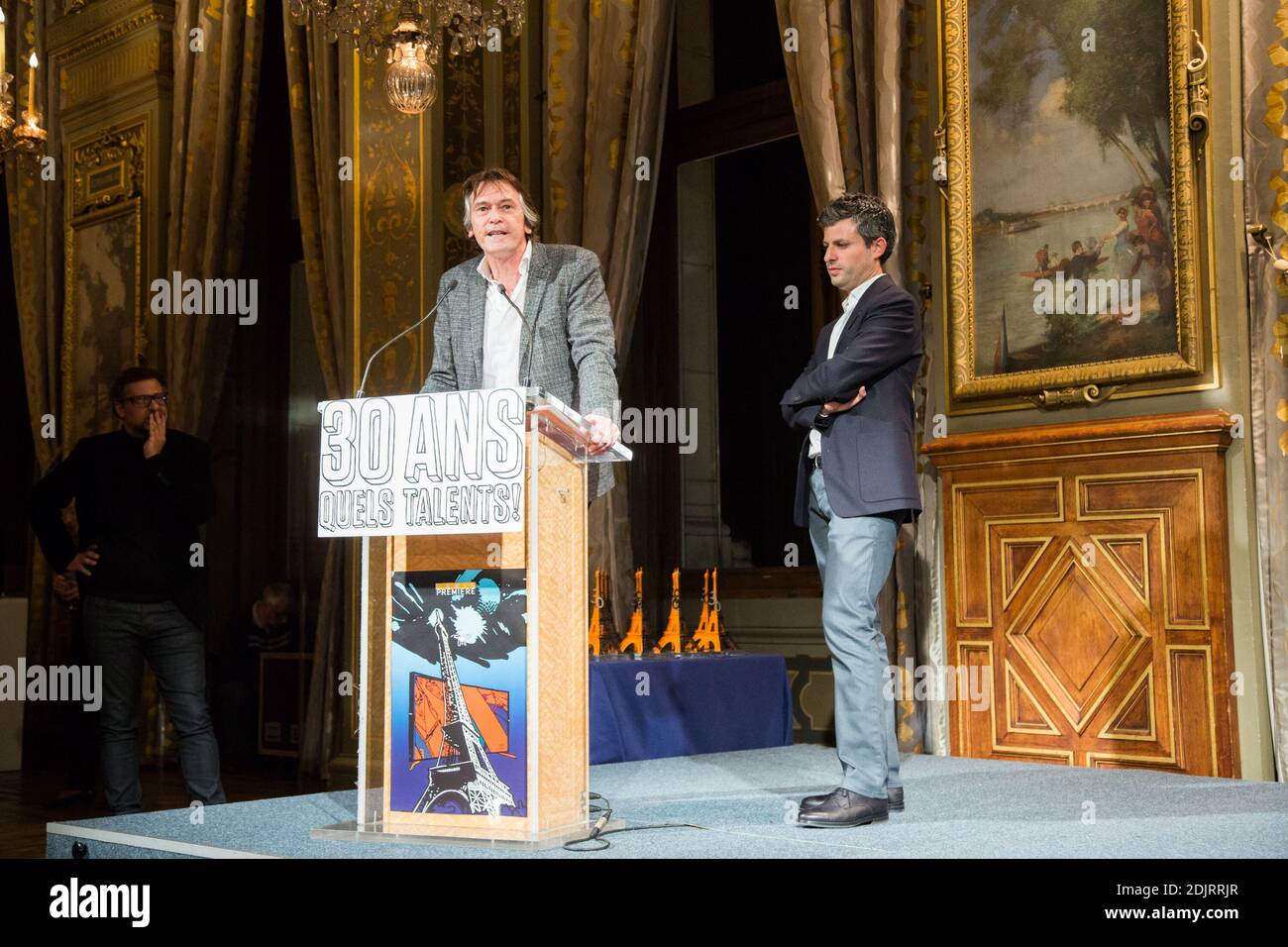 Philippe Bony (PDG Paris Premiere), Jonathan Curiel (PDG adjoint Paris ...