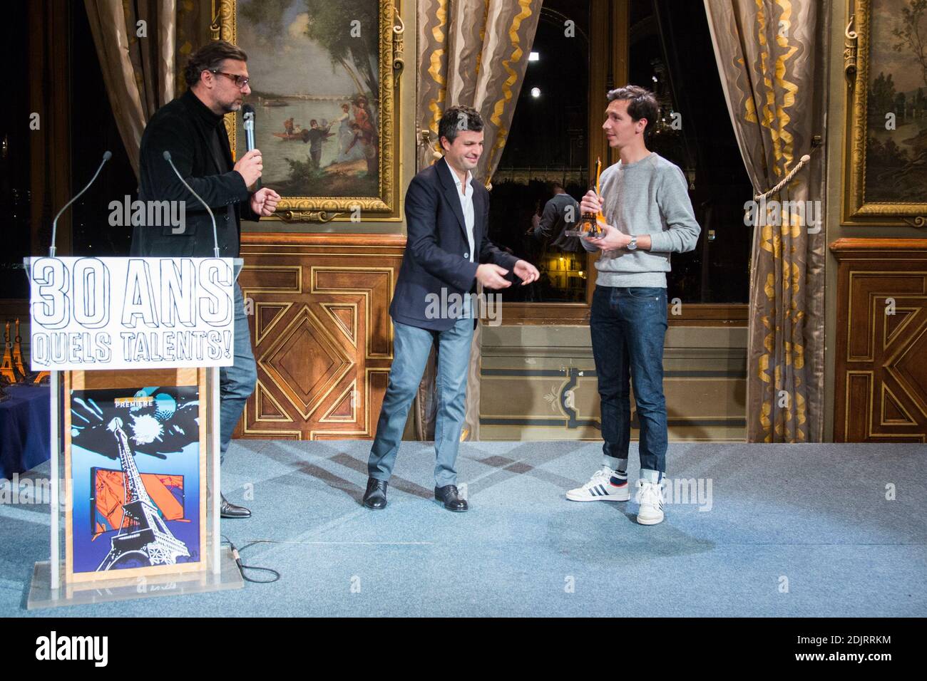 David Abiker, Jonathan Curiel (PDG adjoint Paris Premiere), Julien ...