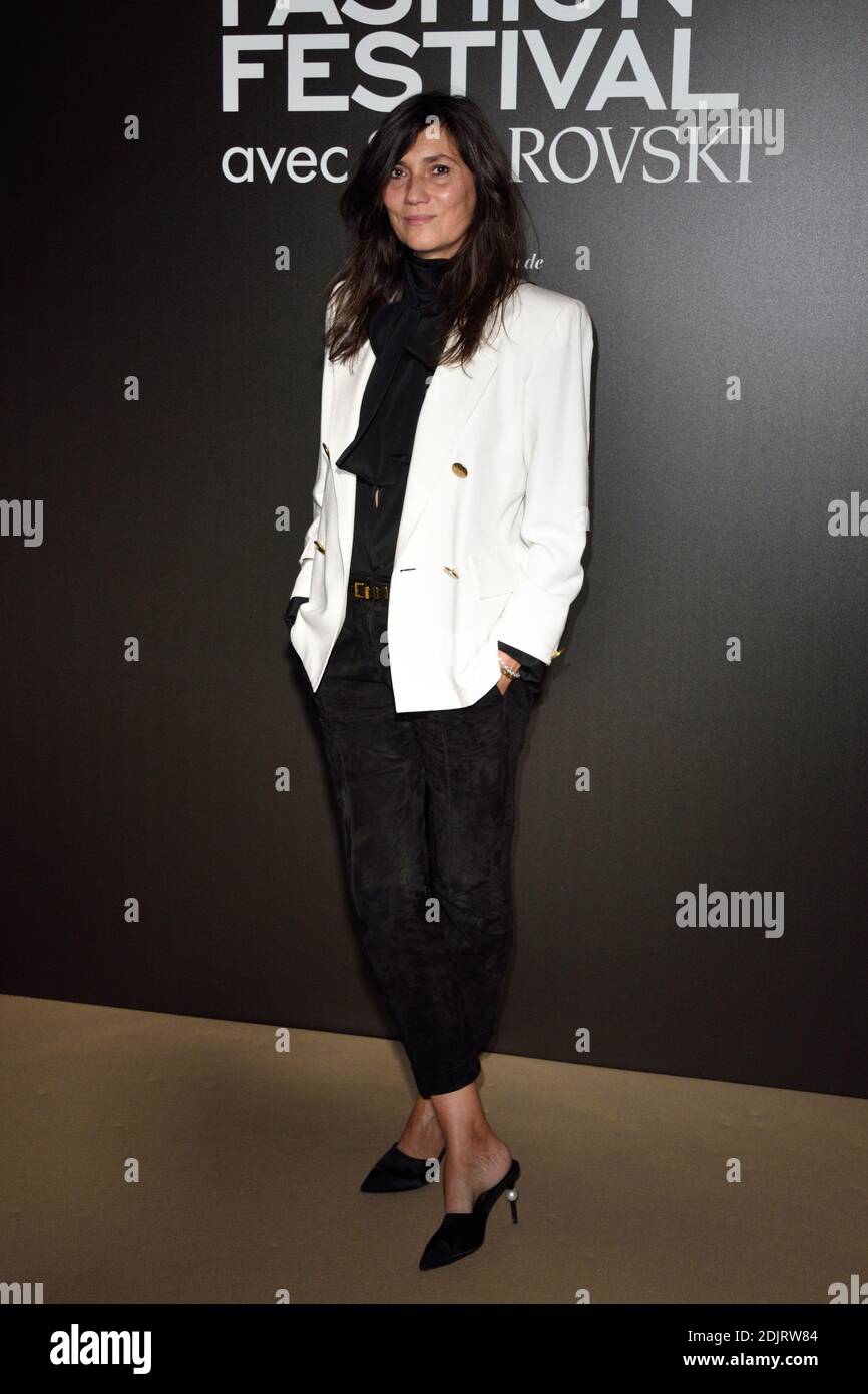 Emmanuelle Alt attending the Vogue Fashion Festival avec Swarovski in ...