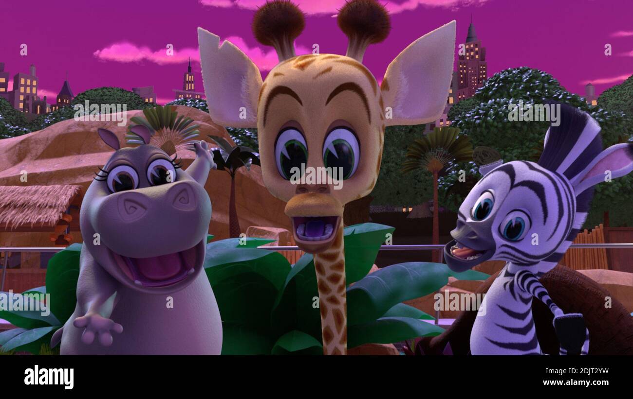 MADAGASCAR: A LITTLE WILD, from left: Gloria (voice: Shaylin Becton ...