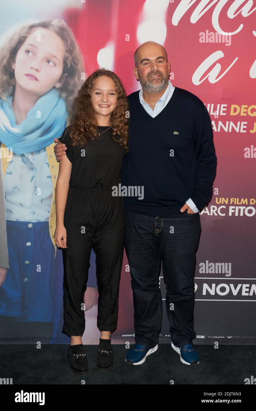 Director Marc Fitoussi and Jeanne Jestin attending the premiere of ...
