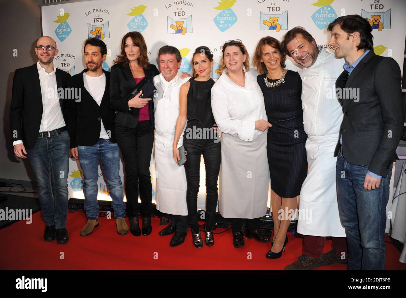Carla Bruni Sarkozy, Christian Constant, Joyce Jonathan, Stephanie Le ...