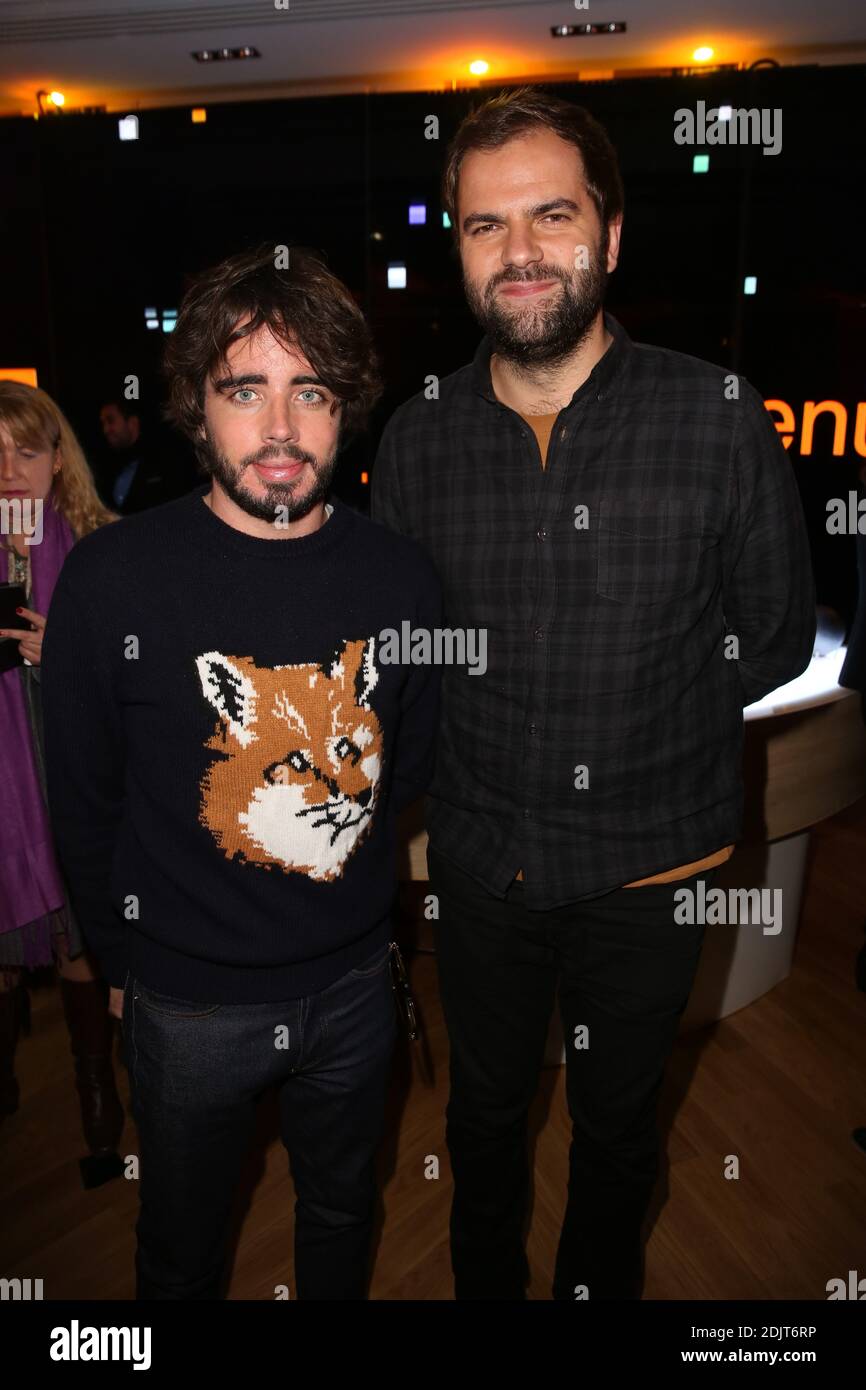 Eric Metzger et Quentin Margot lors de l'ouverture de la nouvelle ...
