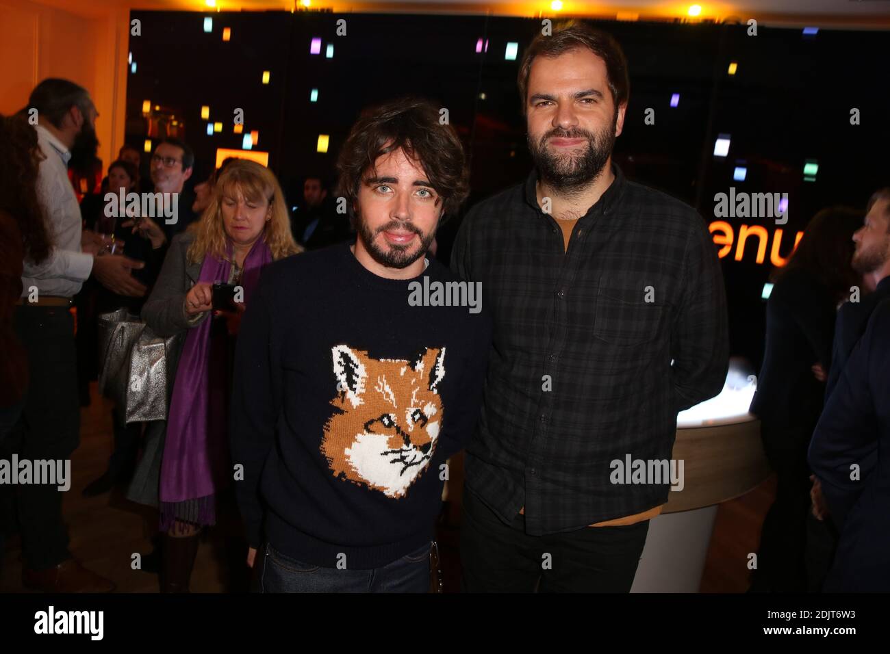 Eric Metzger et Quentin Margot lors de l'ouverture de la nouvelle ...