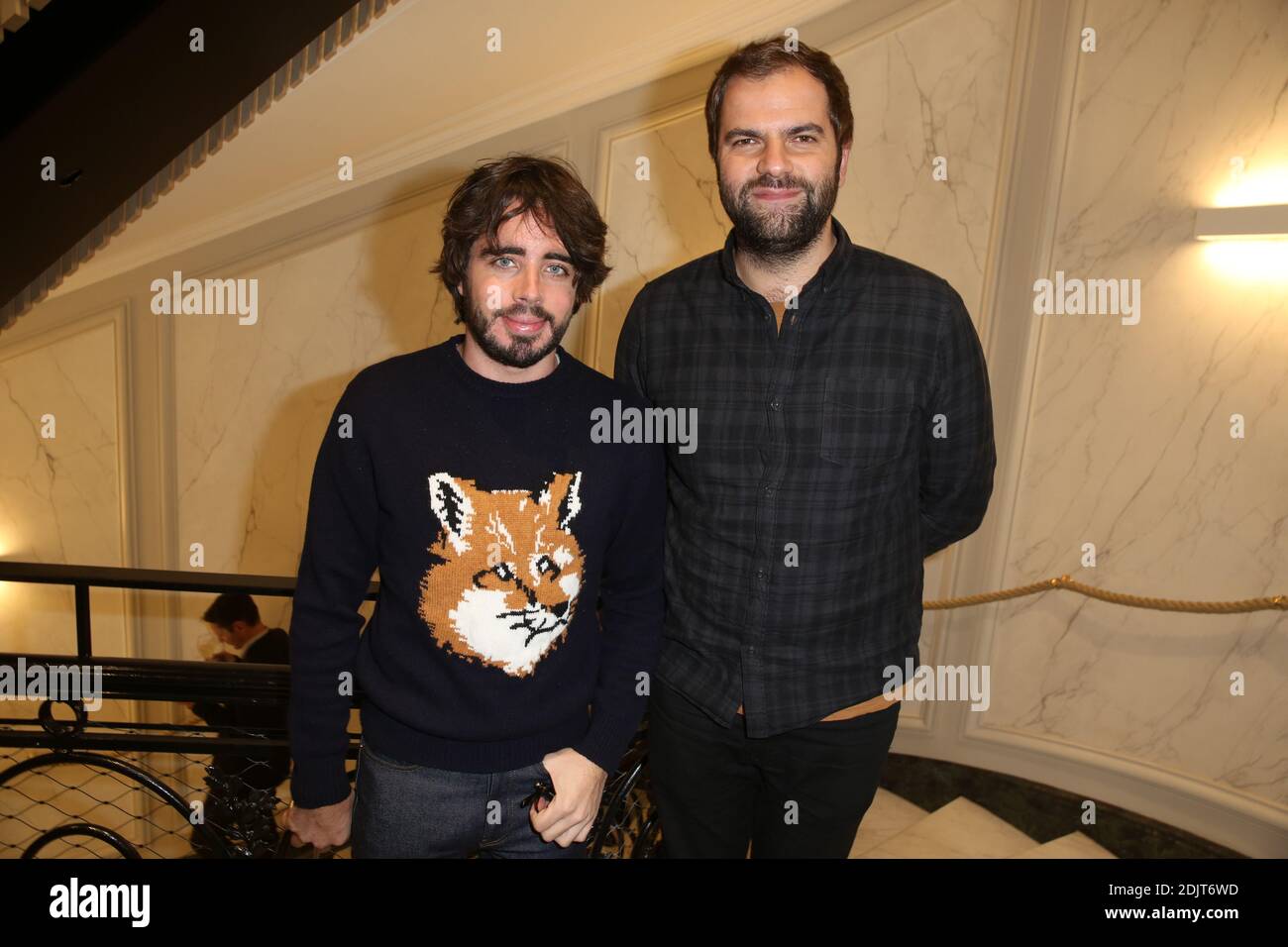 Eric Metzger et Quentin Margot lors de l'ouverture de la nouvelle ...